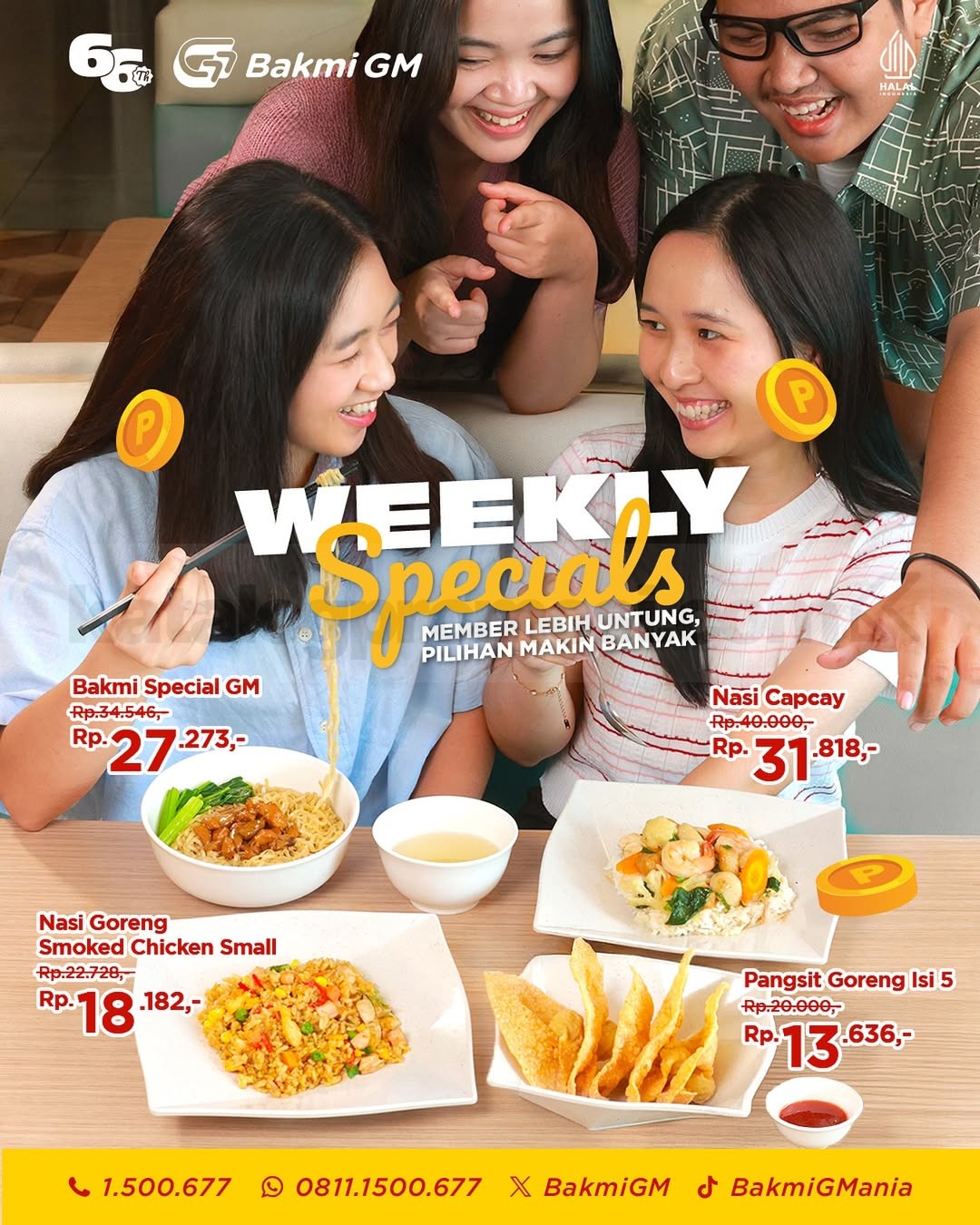 Promo Bakmi GM Weekly Specials mulai Rp 13Ribu