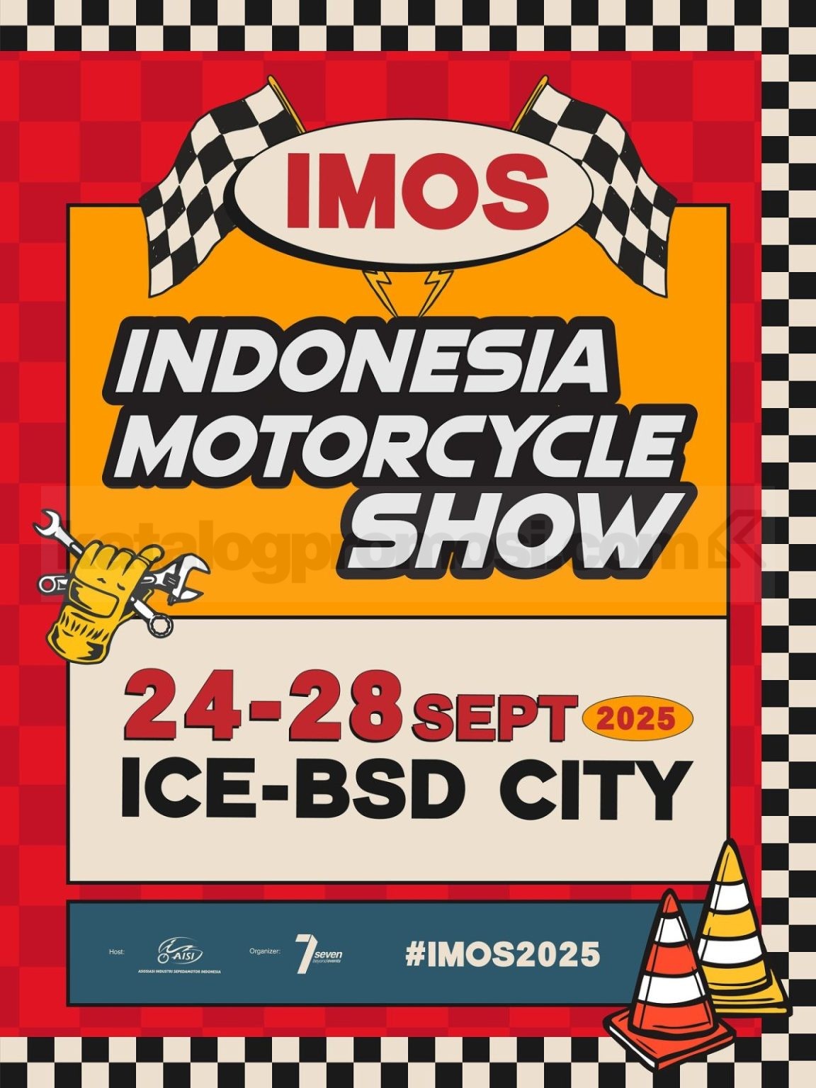 Indonesia Motorcycle Show (IMOS) 2025 di ICE BSD City • SoPasti.Com