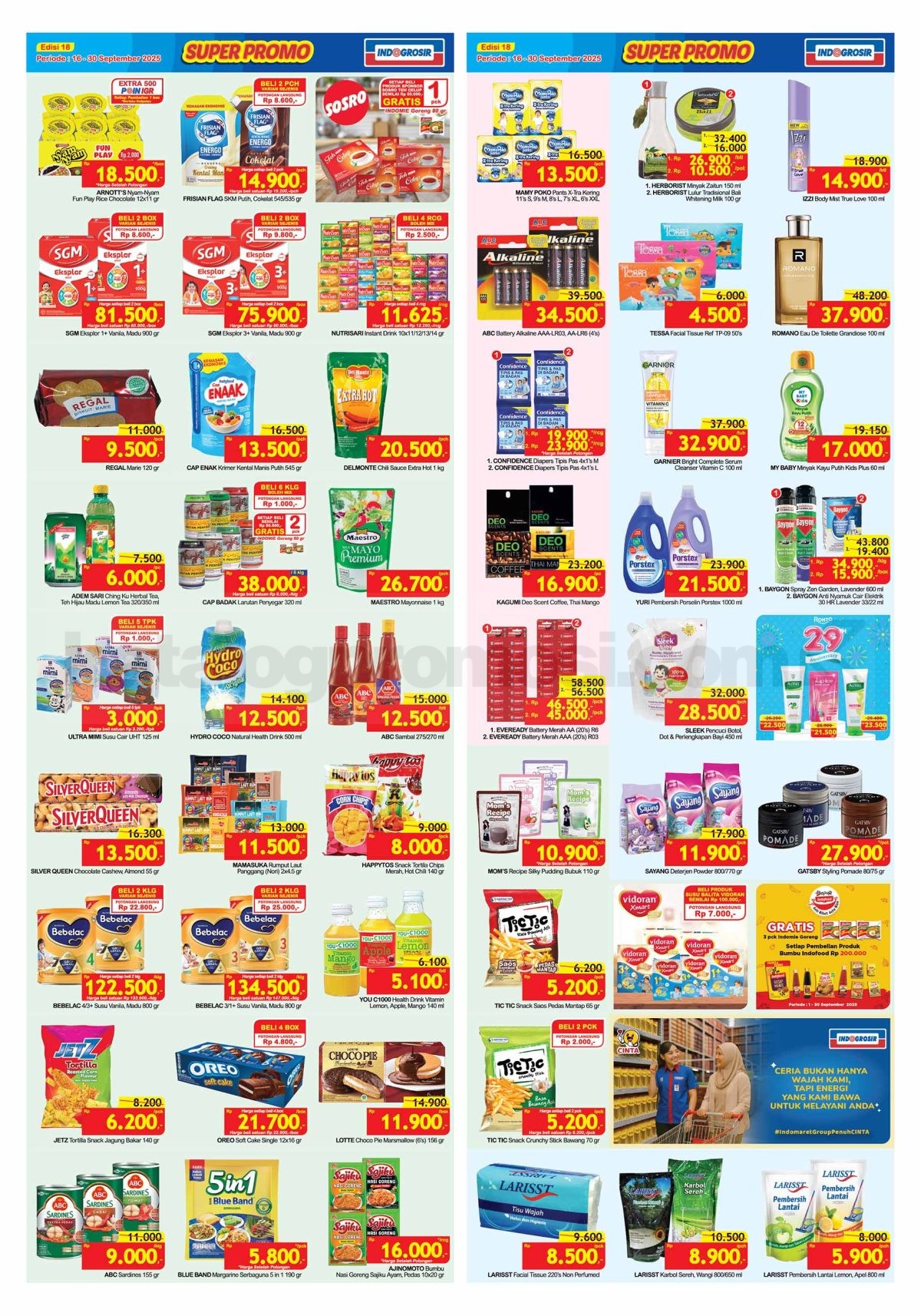 KATALOG PROMO INDOGROSIR HARI INI 16-30 September 2025