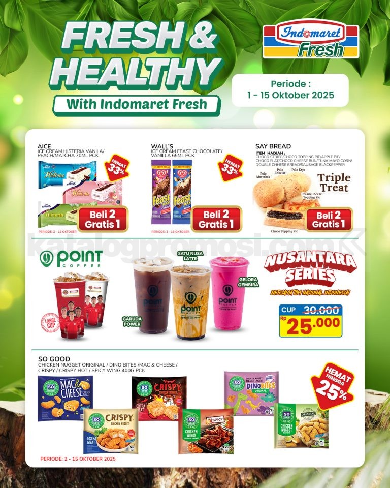 KATALOG PROMO INDOMARET FRESH 01-15 Oktober 2025