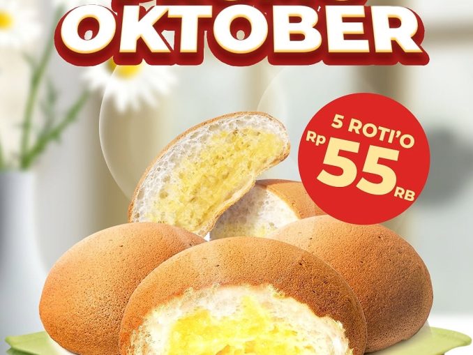 Promo Roti'O Terbaru October 2025