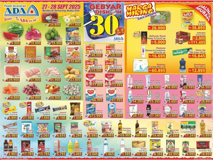 Promo Pasar Swalayan Terbaru September 2025