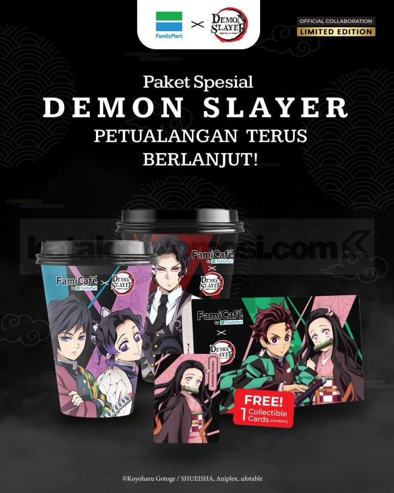 Promo FAMILYMART × DEMON SLAYER Petualangan Terus Berlanjut!