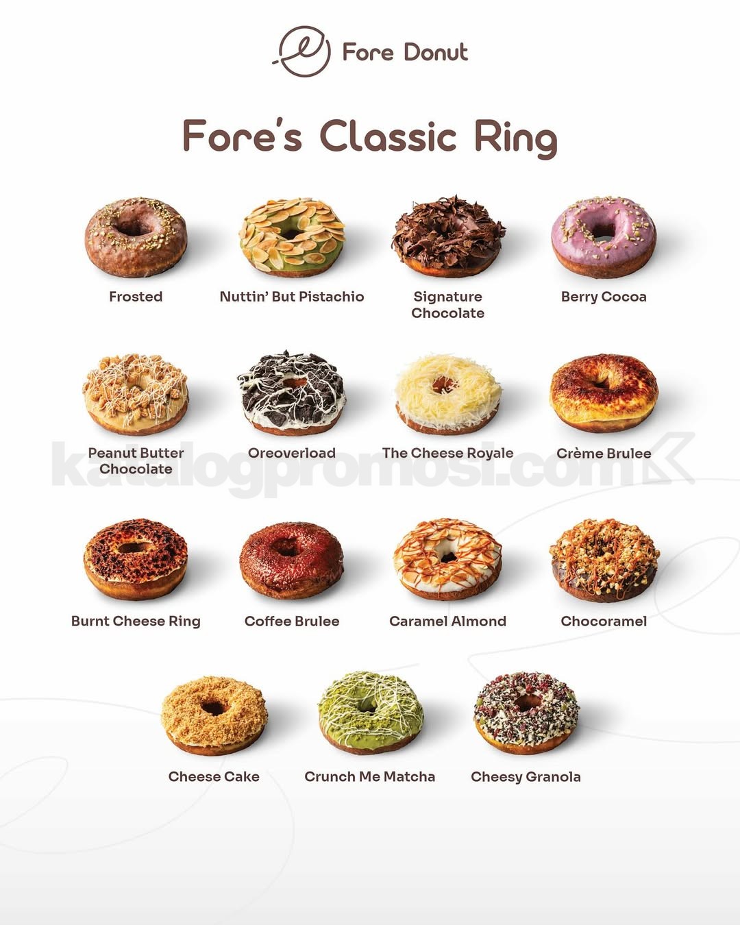 Promo Fore Donut Opening Supermal Karawaci Buy 6 Get 6