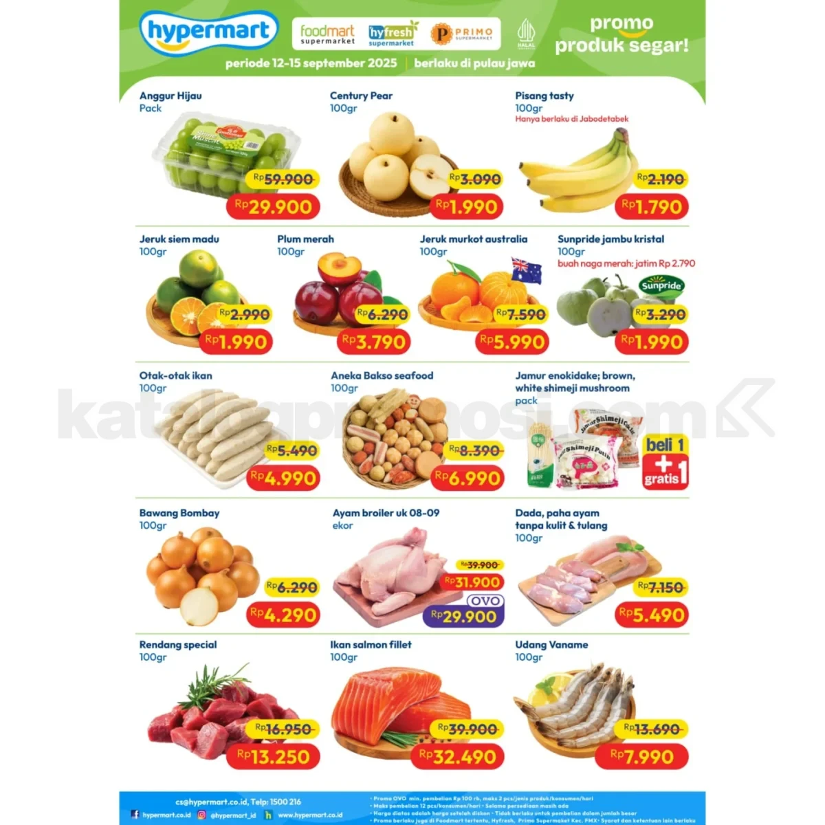Promo HYPERMART WEEKDAY 15-18 September 2025 • SoPasti.Com