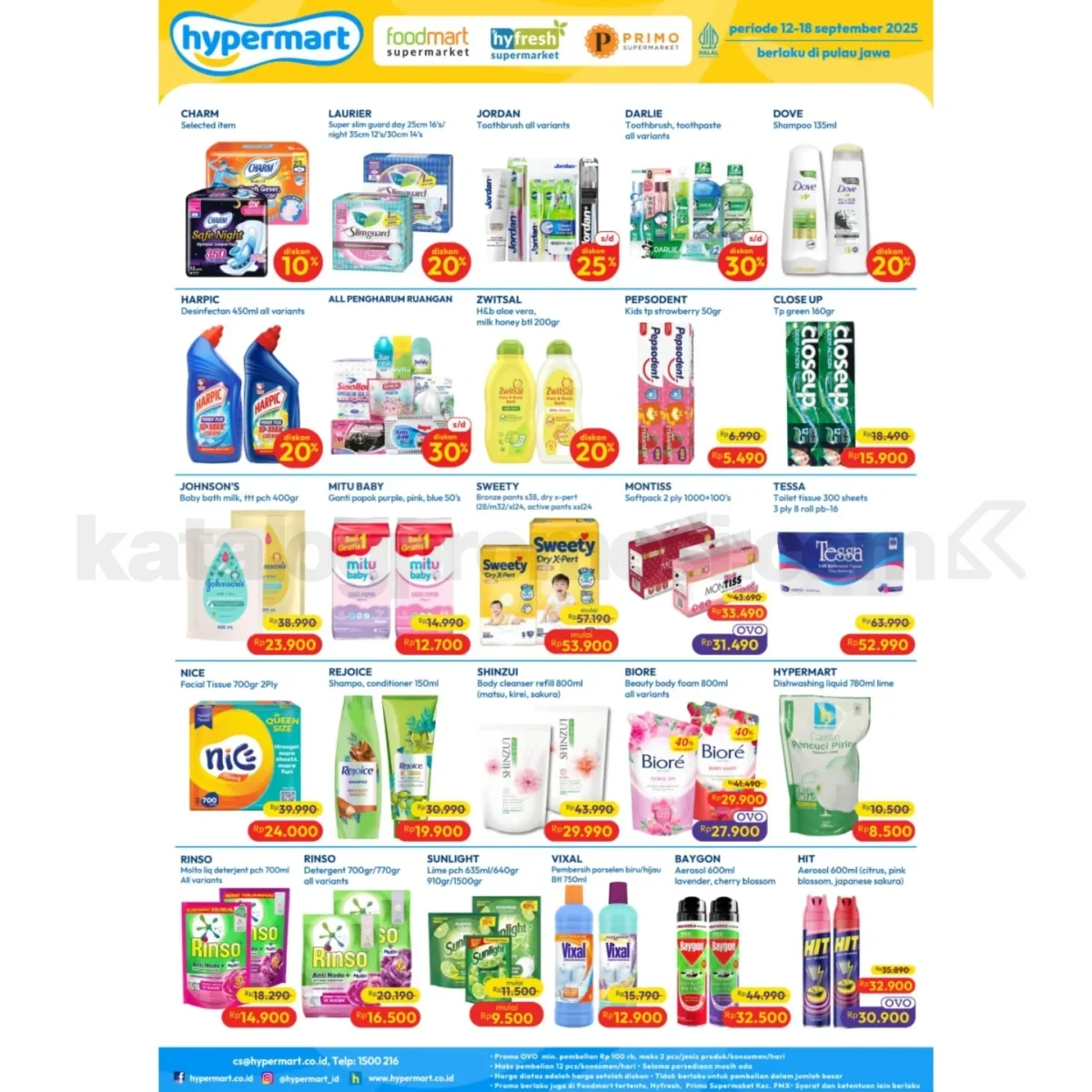 Promo HYPERMART WEEKDAY 15-18 September 2025 • SoPasti.Com
