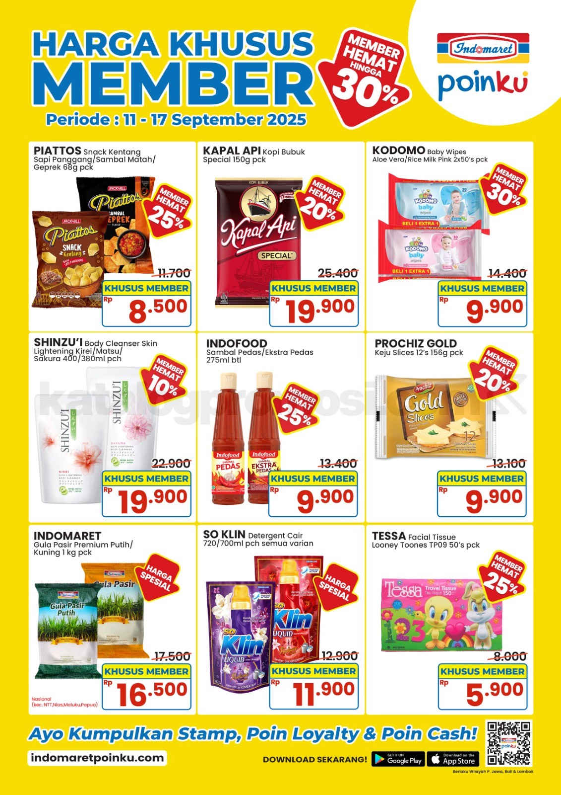 Promo Indomaret Harga Khusus Member Member Hemat hingga 30% • SoPasti.Com
