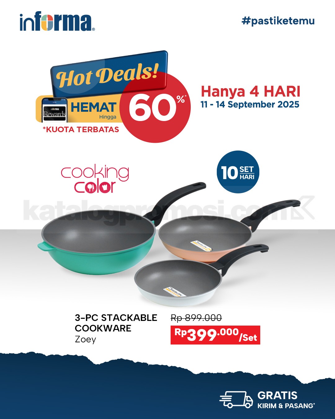 Promo INFORMA Hot Deals Diskon hingga 60%