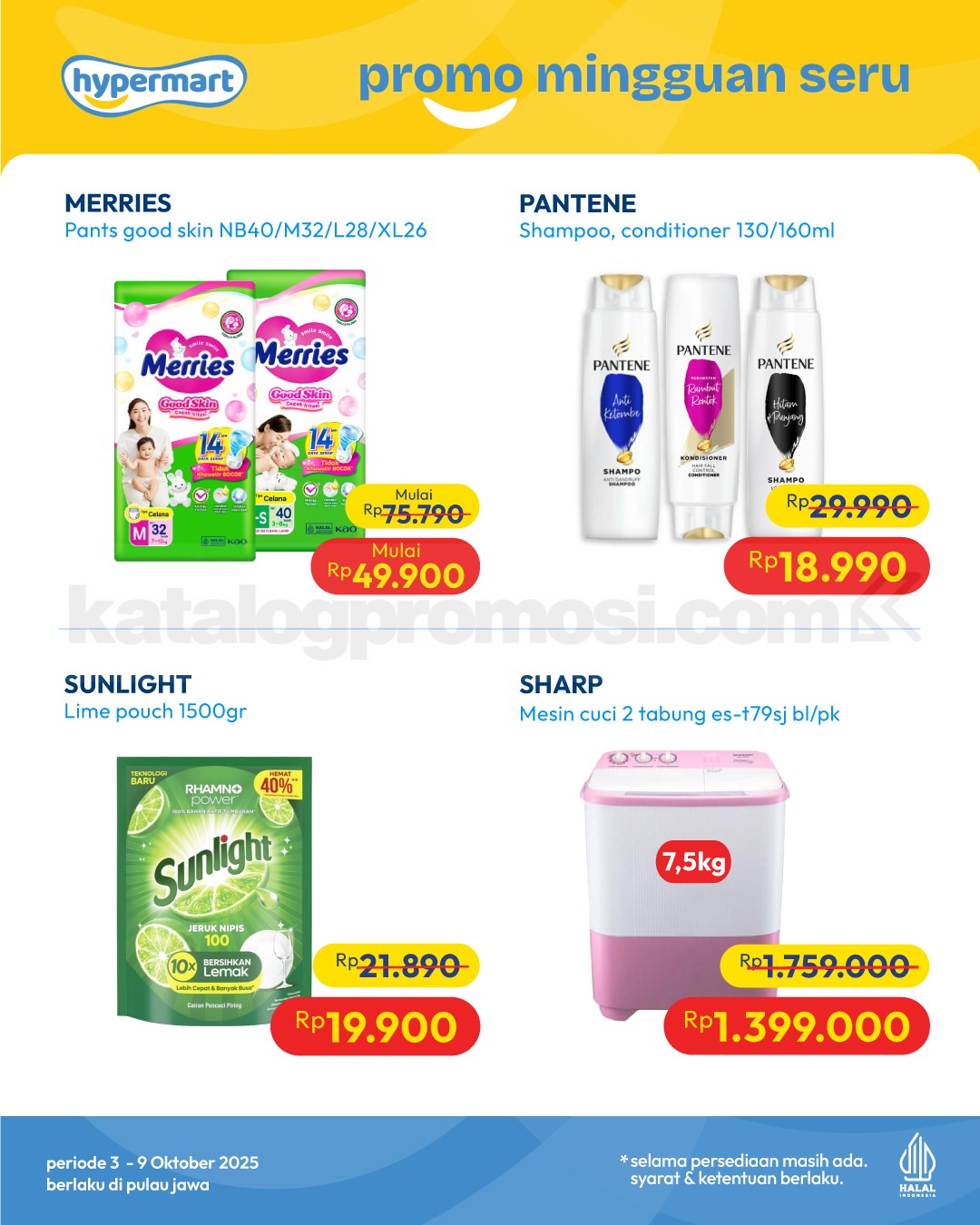PROMO JSM HYPERMART 03-09 OKTOBER 2025 • SoPasti.Com
