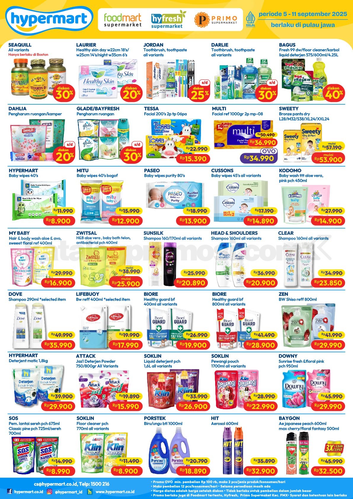 Promo HYPERMART WEEKDAY 08-11 September 2025 • SoPasti.Com