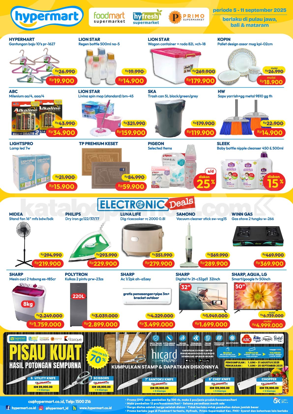 Promo HYPERMART WEEKDAY 08-11 September 2025 • SoPasti.Com
