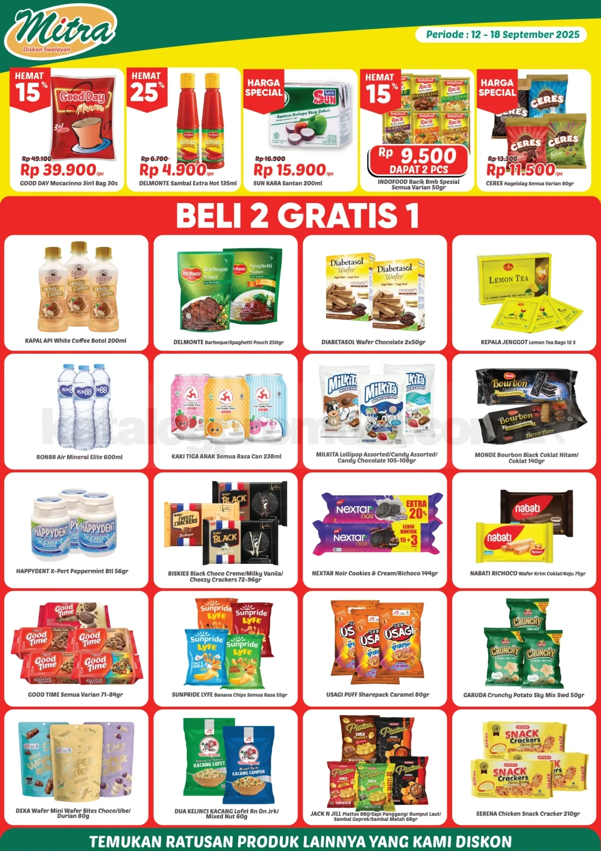 Promo JSM Mitra Diskon Swalayan Akhir Pekan 12-18 September 2025 ...