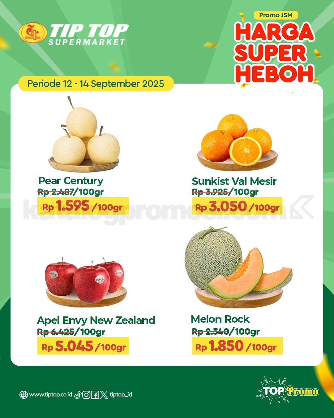 Promo JSM TIP TOP Supermarket Minggu ini 12-14 September 2025 • SoPasti.Com