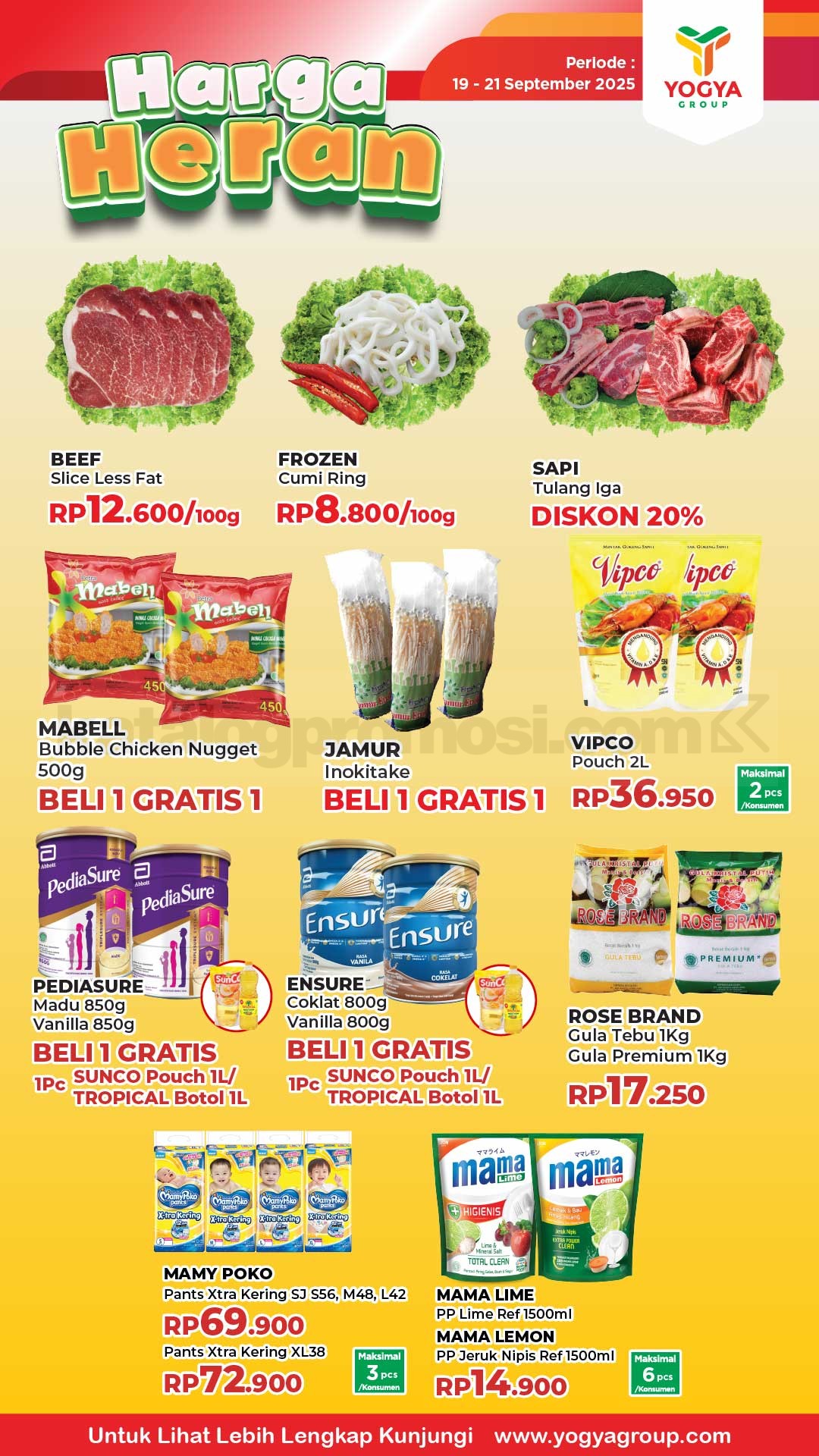 Promo JSM TOSERBA YOGYA HARGA HERAN 19-21 SEPTEMBER 2025 • SoPasti.Com