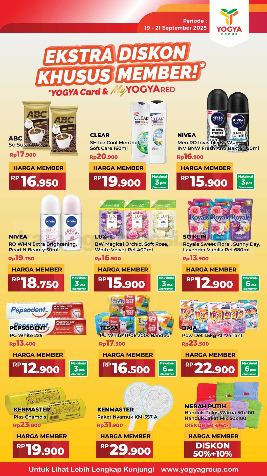 Promo JSM TOSERBA YOGYA HARGA HERAN 19-21 SEPTEMBER 2025 • SoPasti.Com