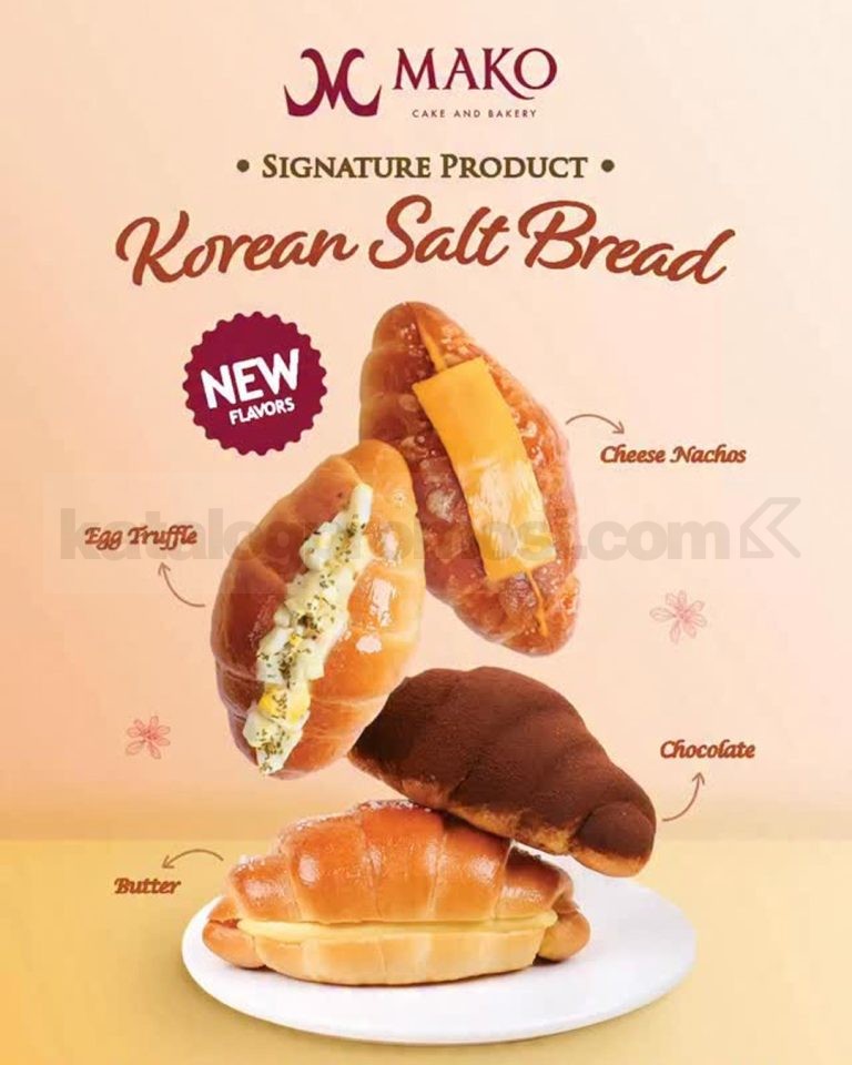 Promo MAKO NEW! Korean Salt Bread Egg Truffle dan Cheese Nachos