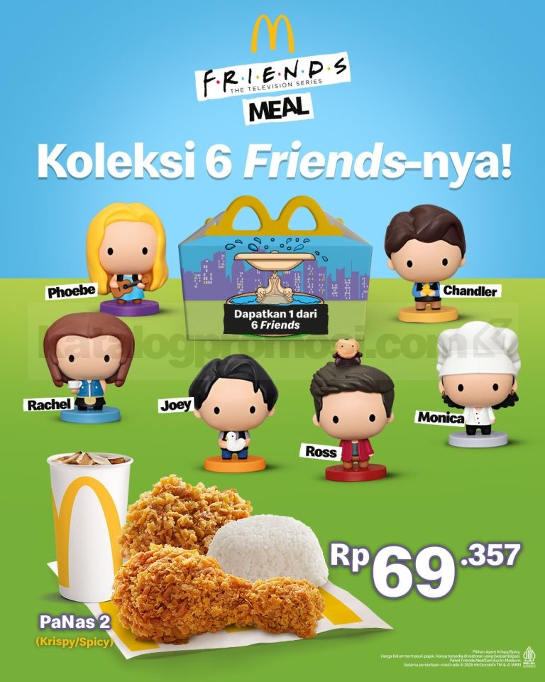 Promo McDonald’s Friends Meal cuma Rp. 69.357