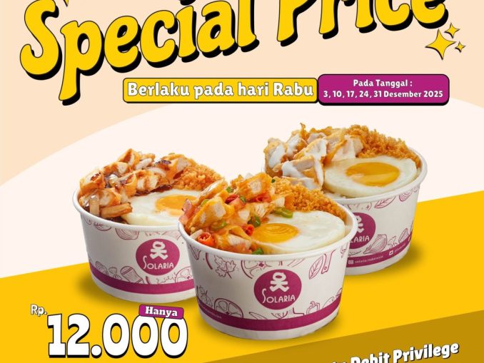Promo Solaria Terbaru February 2026