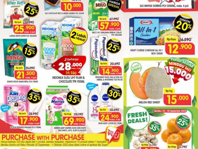 Promo JSM Minggu Ini 25-28 September 2025 Diskon Super Hemat Buat ...