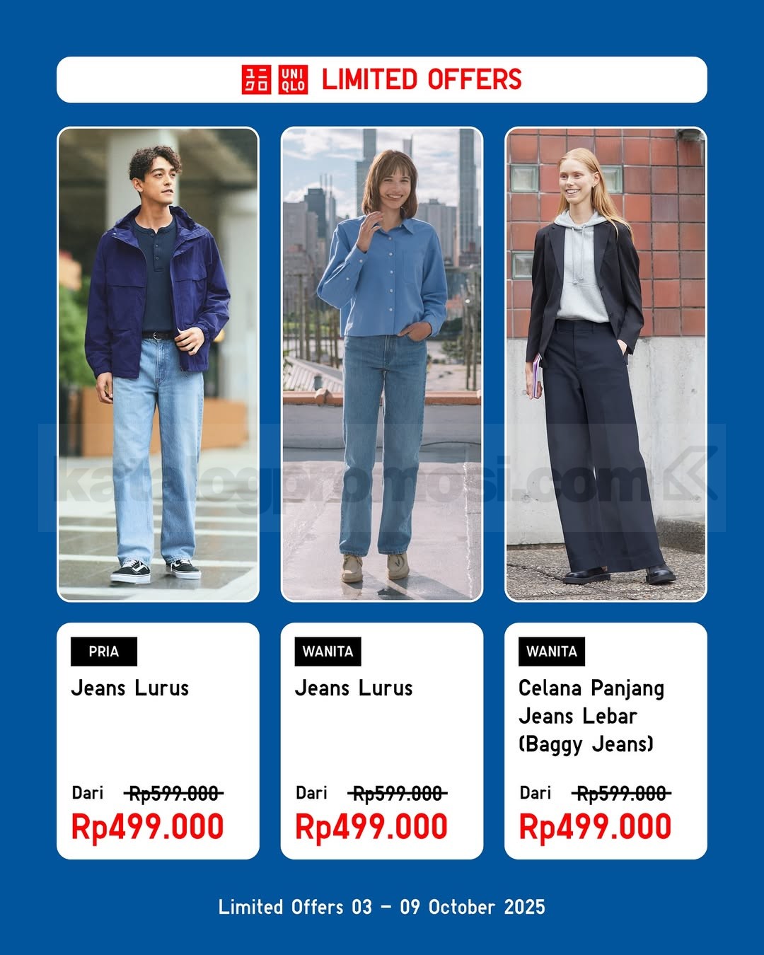 Promo UNIQLO Weekly Limited Offers 03 – 09 October 2025 • SoPasti.Com