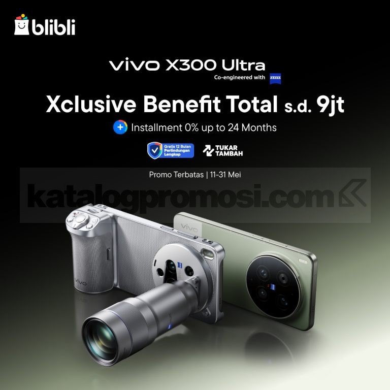 Promo vivo X300 Ultra Xclusive Benefit hingga Rp. 9 Juta