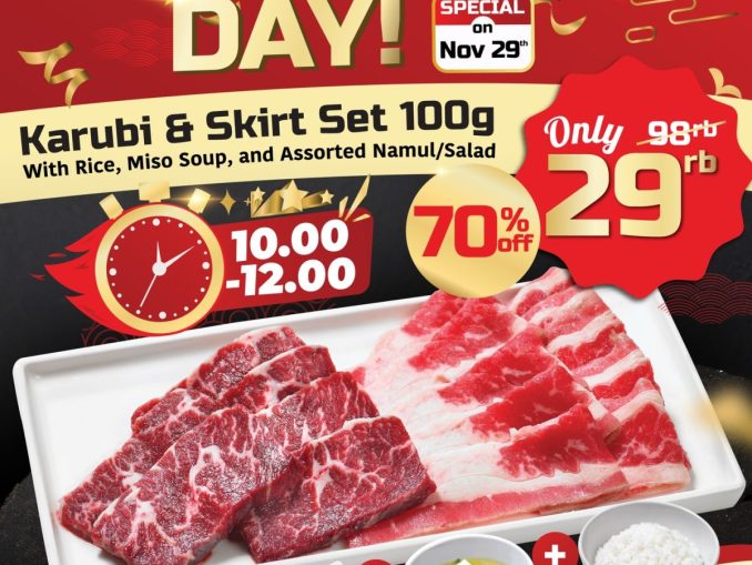Promo Yakiniku Like Terbaru December 2025