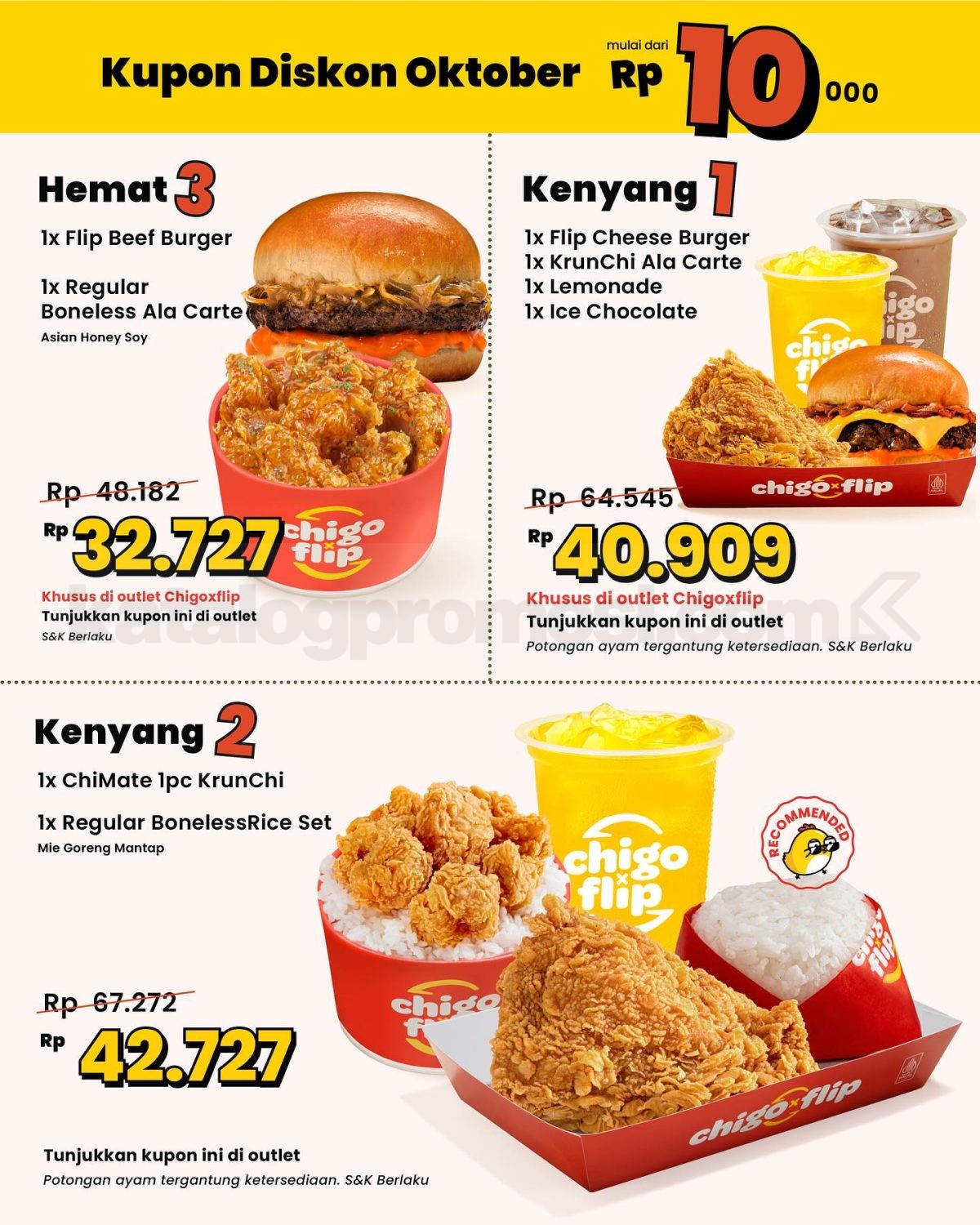 Promo CHIGO x FLIP KUPON DISKON OKTOBER 2025