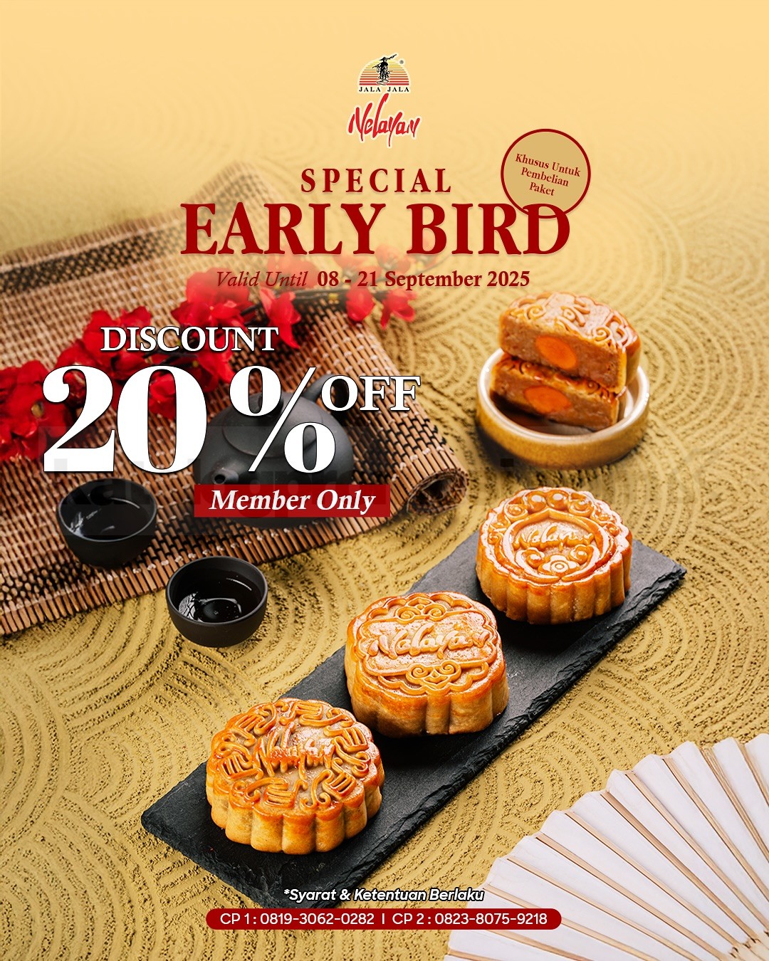 Promo Nelayan Restaurant Special Early Bird Mooncake Diskon hingga 20%