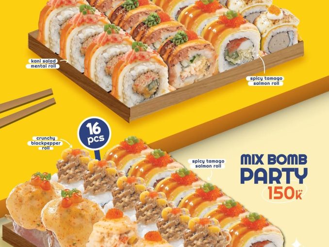 Promo Sushi Go! Terbaru December 2025