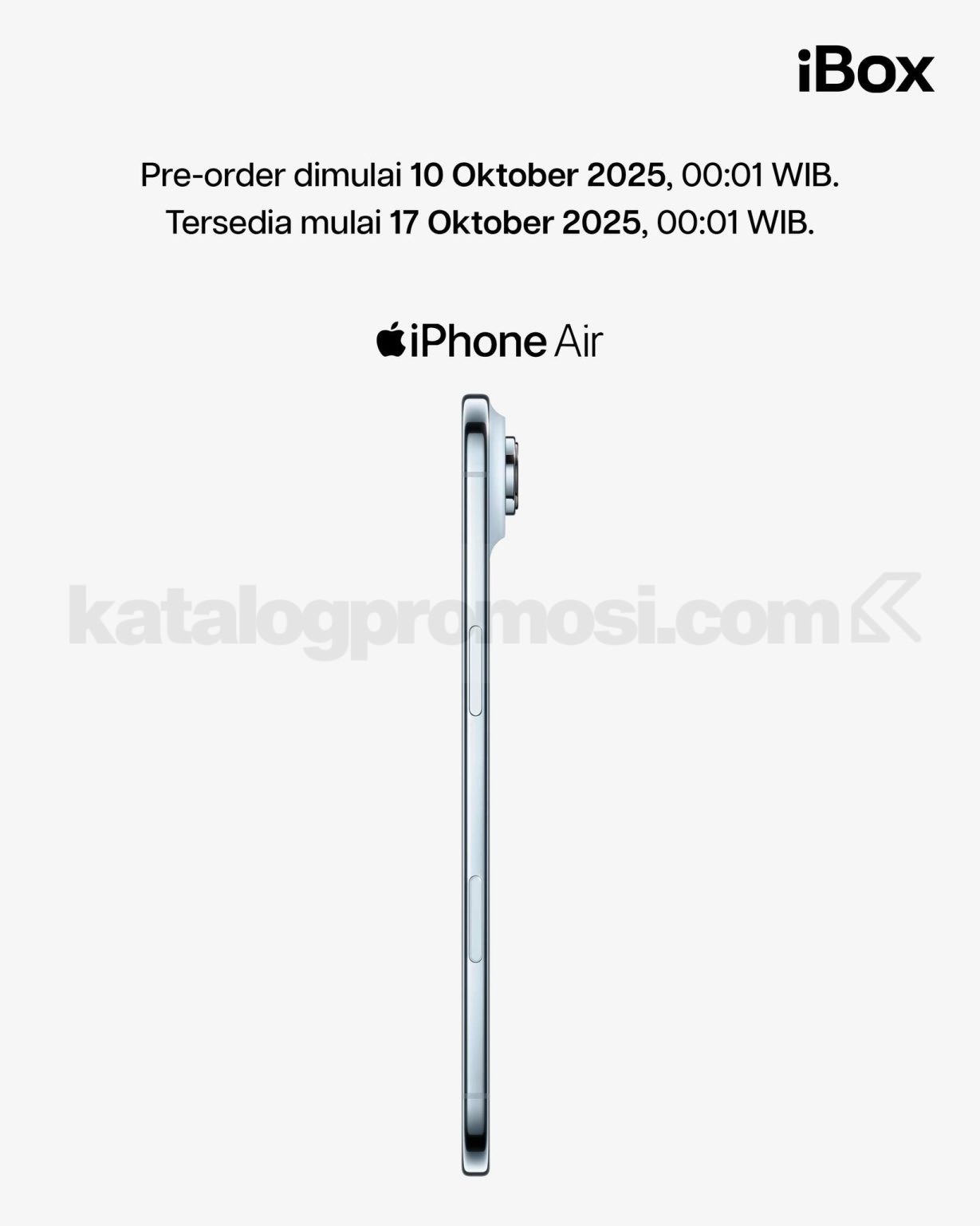Pre-order iPhone 17 Series di iBox Mulai 10 Oktober 2025
