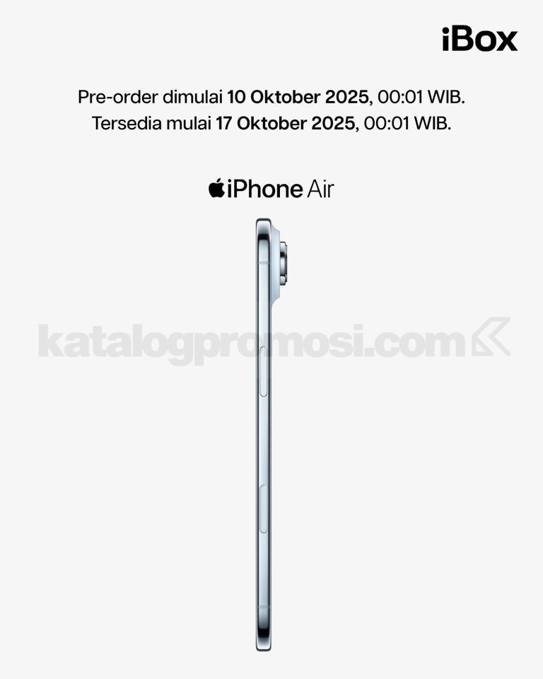 Pre-order iPhone 17 Series di iBox Mulai 10 Oktober 2025