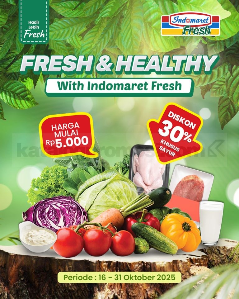 KATALOG PROMO INDOMARET FRESH 16-31 Oktober 2025
