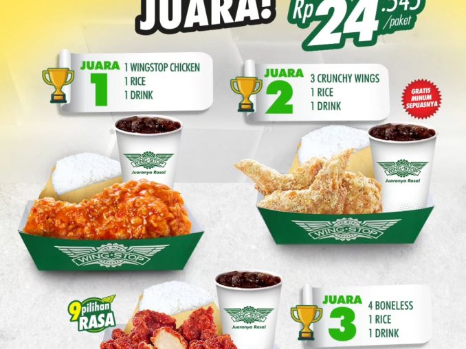 Promo Wingstop Terbaru October 2025