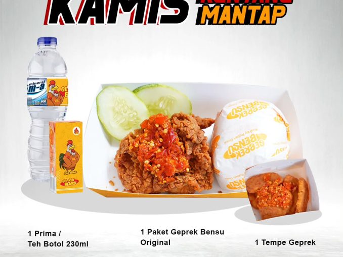 Promo Geprek bensu Terbaru May 2026