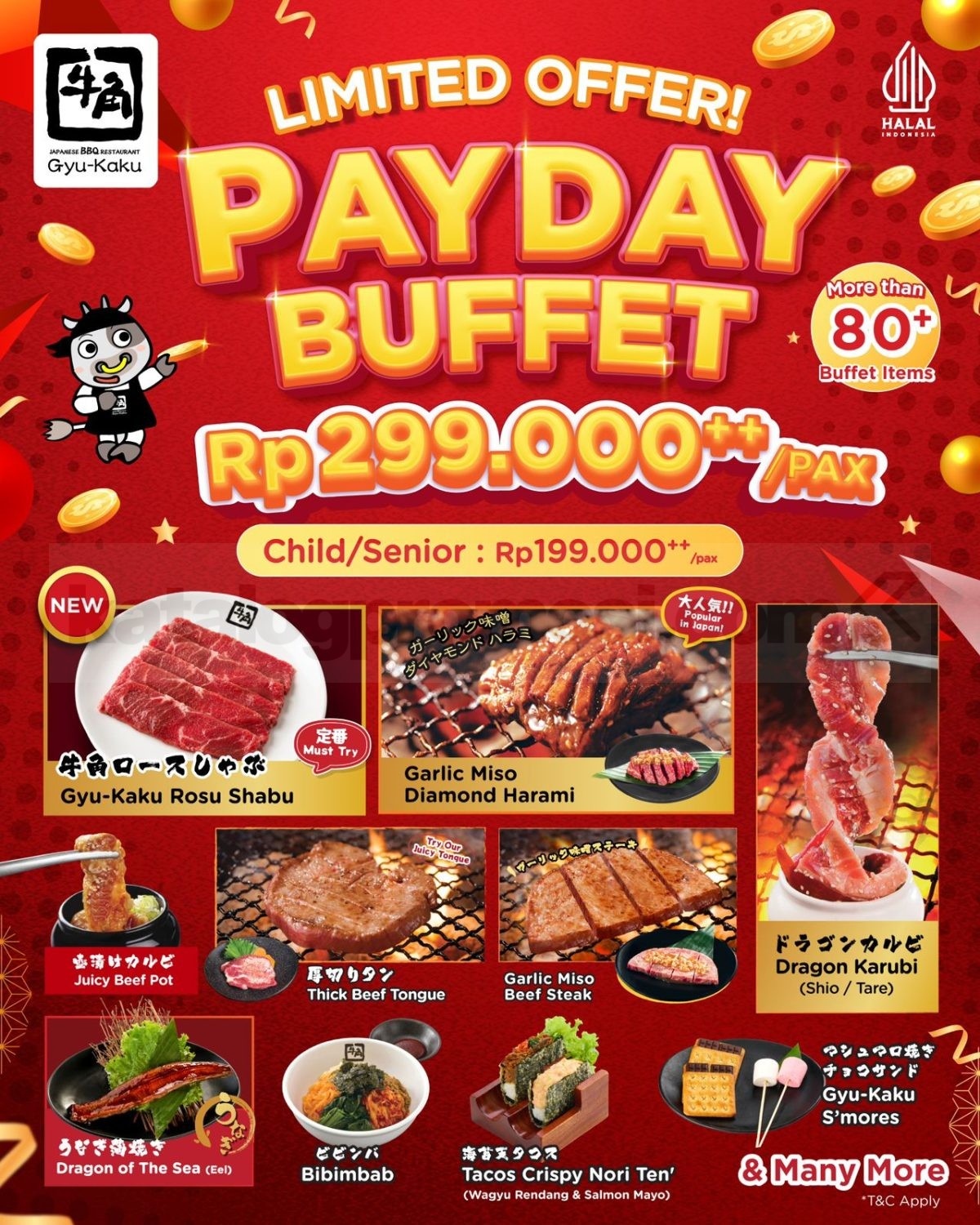Promo Gyu-Kaku Payday Buffet AYCE Rp. 299.000++ • SoPasti.Com