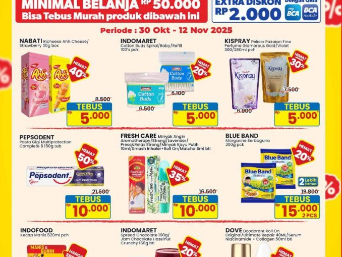 Promo JSM Minggu Ini 31 Oktober - 02 November 2025 Diskon Super Hemat ...