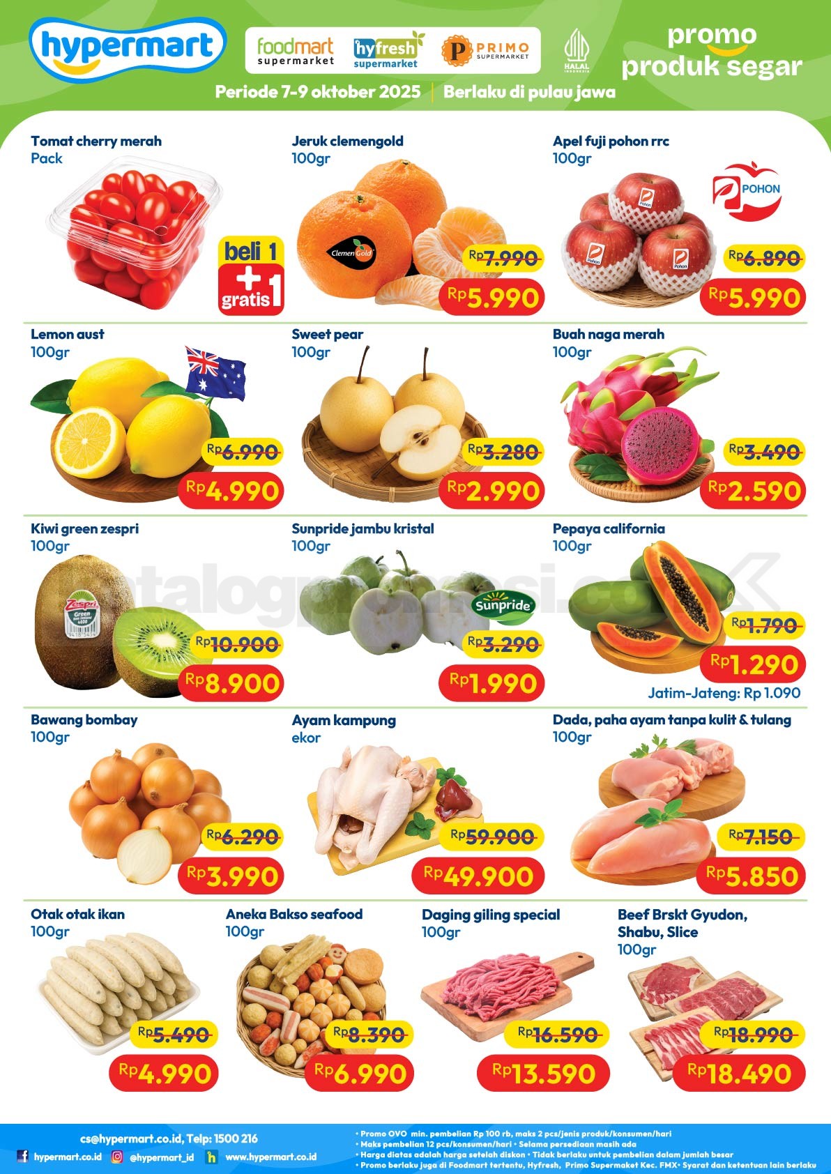 Promo HYPERMART WEEKDAY 06-09 Oktober 2025 • SoPasti.Com