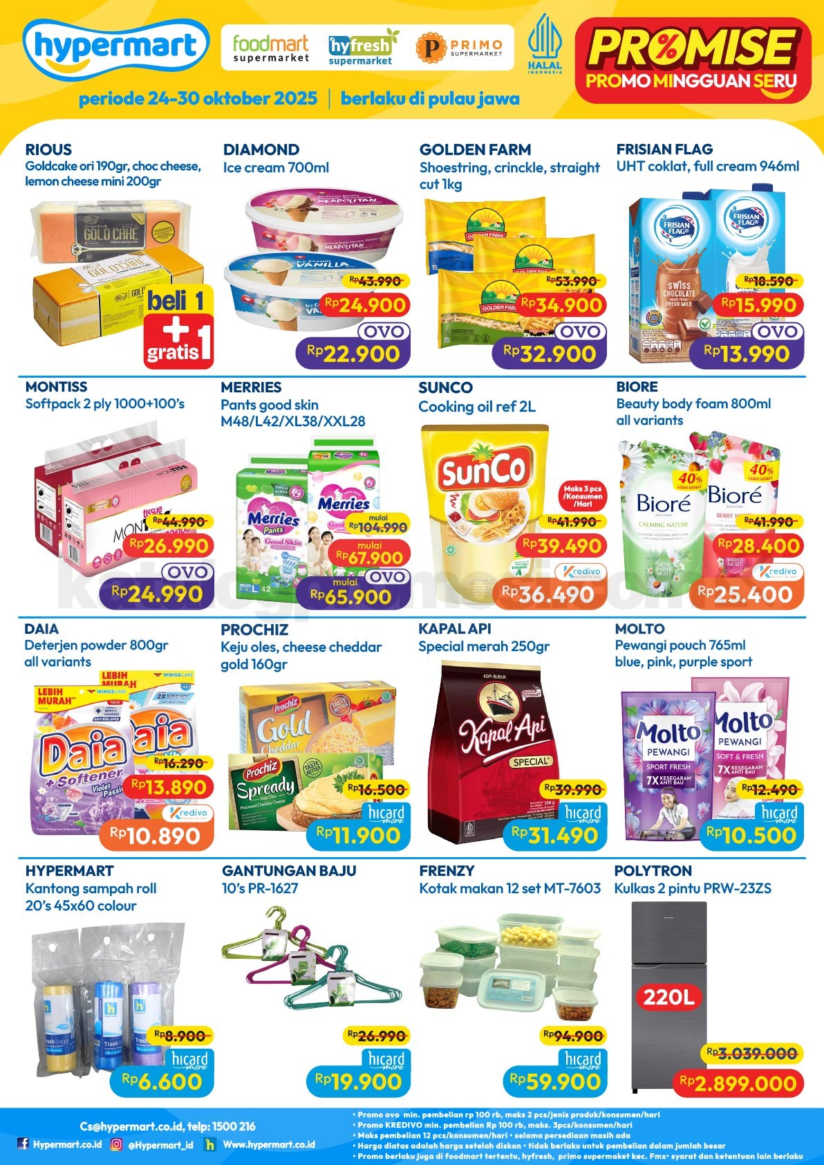 Promo HYPERMART WEEKDAY 27-31 Oktober 2025 • SoPasti.Com