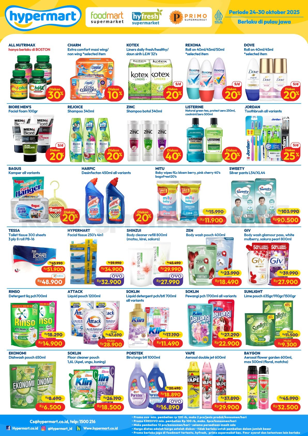 Promo HYPERMART WEEKDAY 27-31 Oktober 2025 • SoPasti.Com