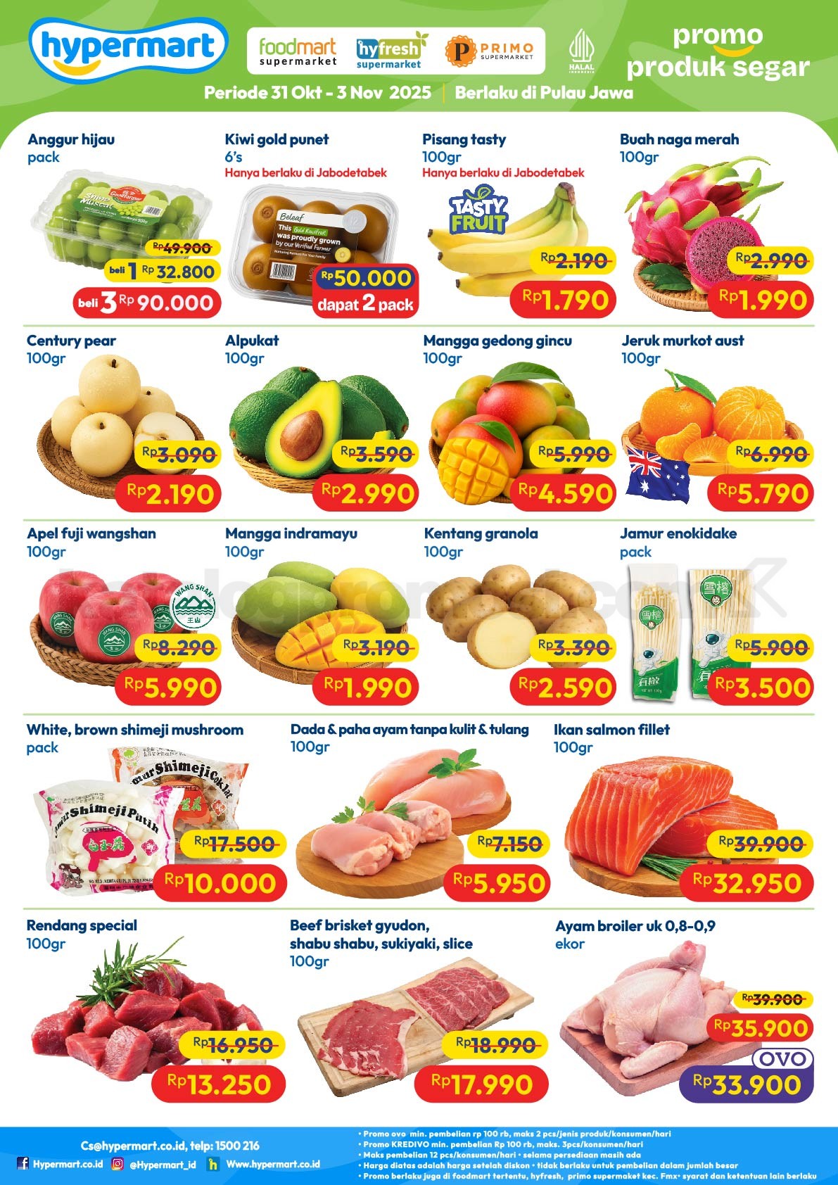 Promo HYPERMART WEEKDAY 03-06 NOVEMBER 2025 • SoPasti.Com