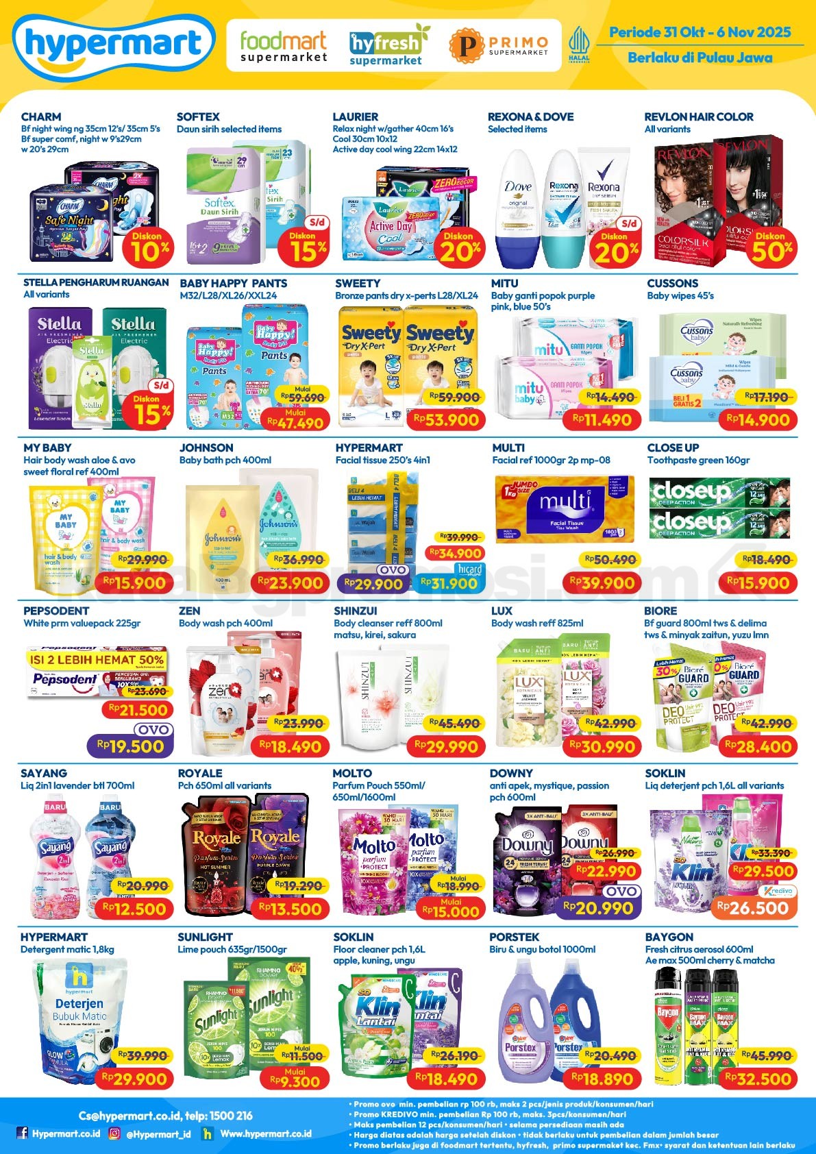 Promo HYPERMART WEEKDAY 03-06 NOVEMBER 2025 • SoPasti.Com