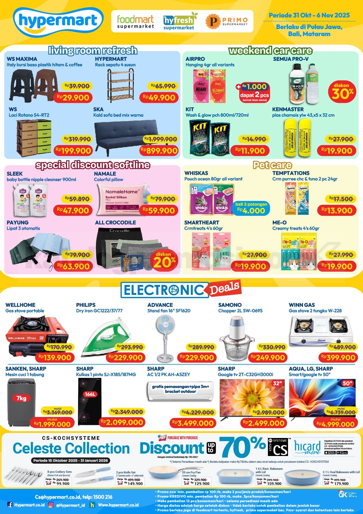 Promo HYPERMART WEEKDAY 03-06 NOVEMBER 2025 • SoPasti.Com