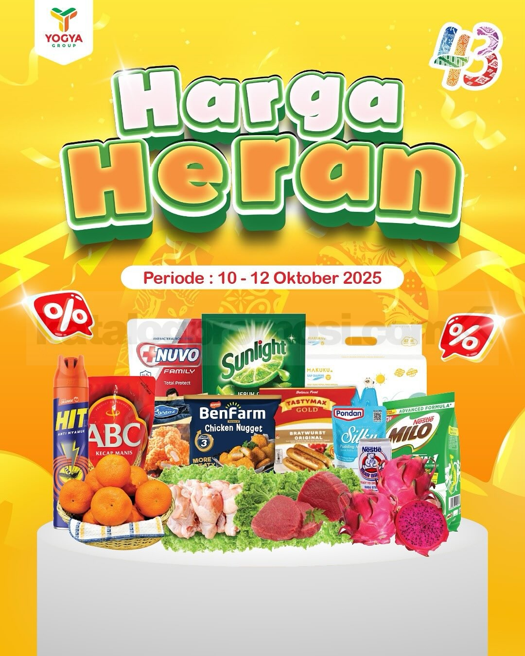 Promo JSM TOSERBA YOGYA HARGA HERAN 10-12 OKTOBER 2025 • SoPasti.Com