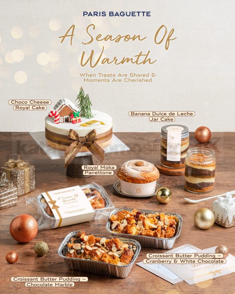 Promo PARIS BAGUETTE Festive Season Menu & Hampers