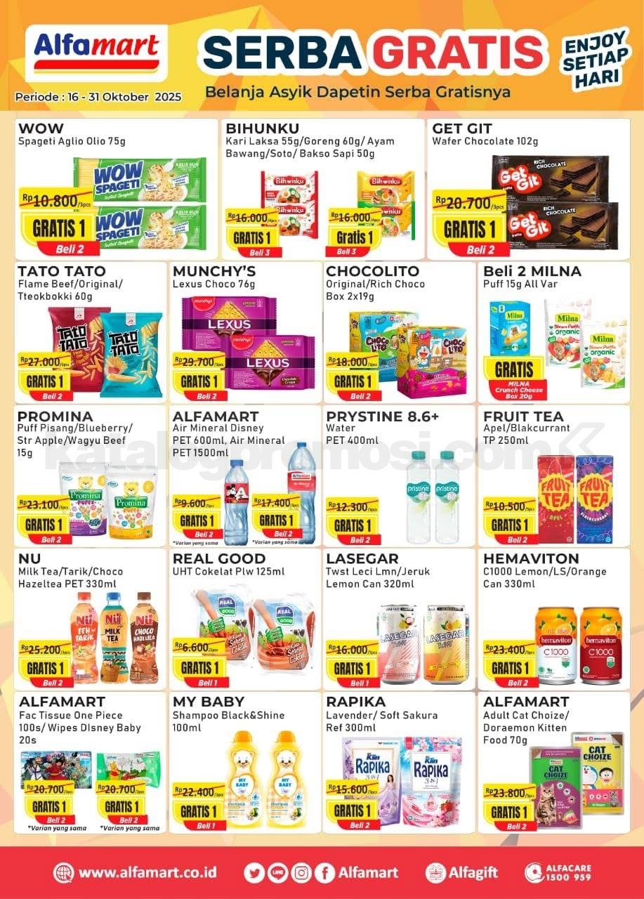 Promo JSM ALFAMART MINGGU INI 17-19 Oktober 2025 • SoPasti.Com
