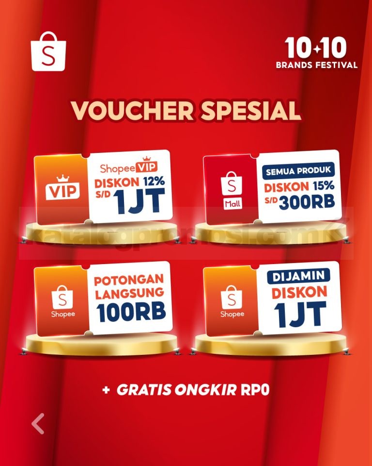 Promo Shopee 10.10 Brands Festival Super Brand Deals