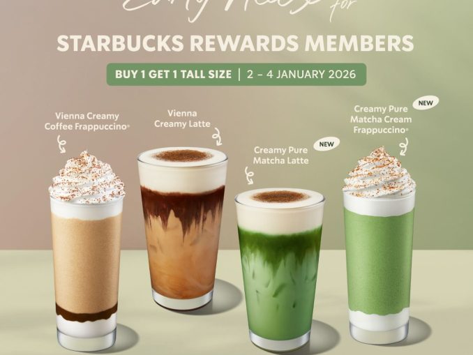 Promo Starbucks Terbaru January 2026