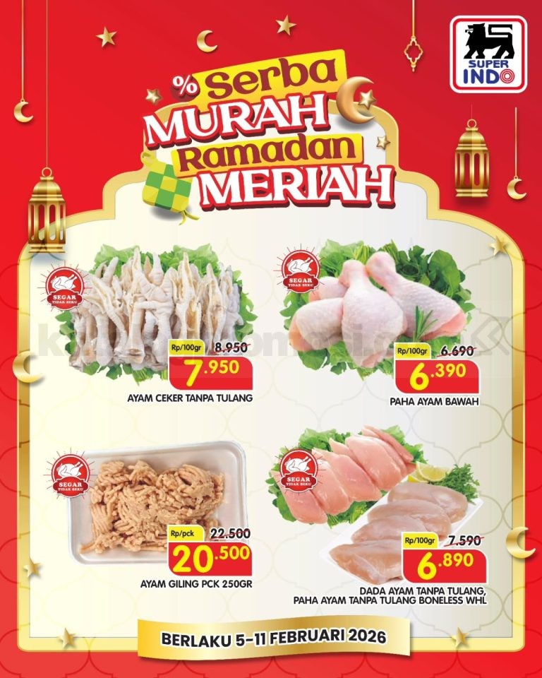 Promo Superindo Daging Sapi dan Daging Ayam Ramadan • SoPasti.Com