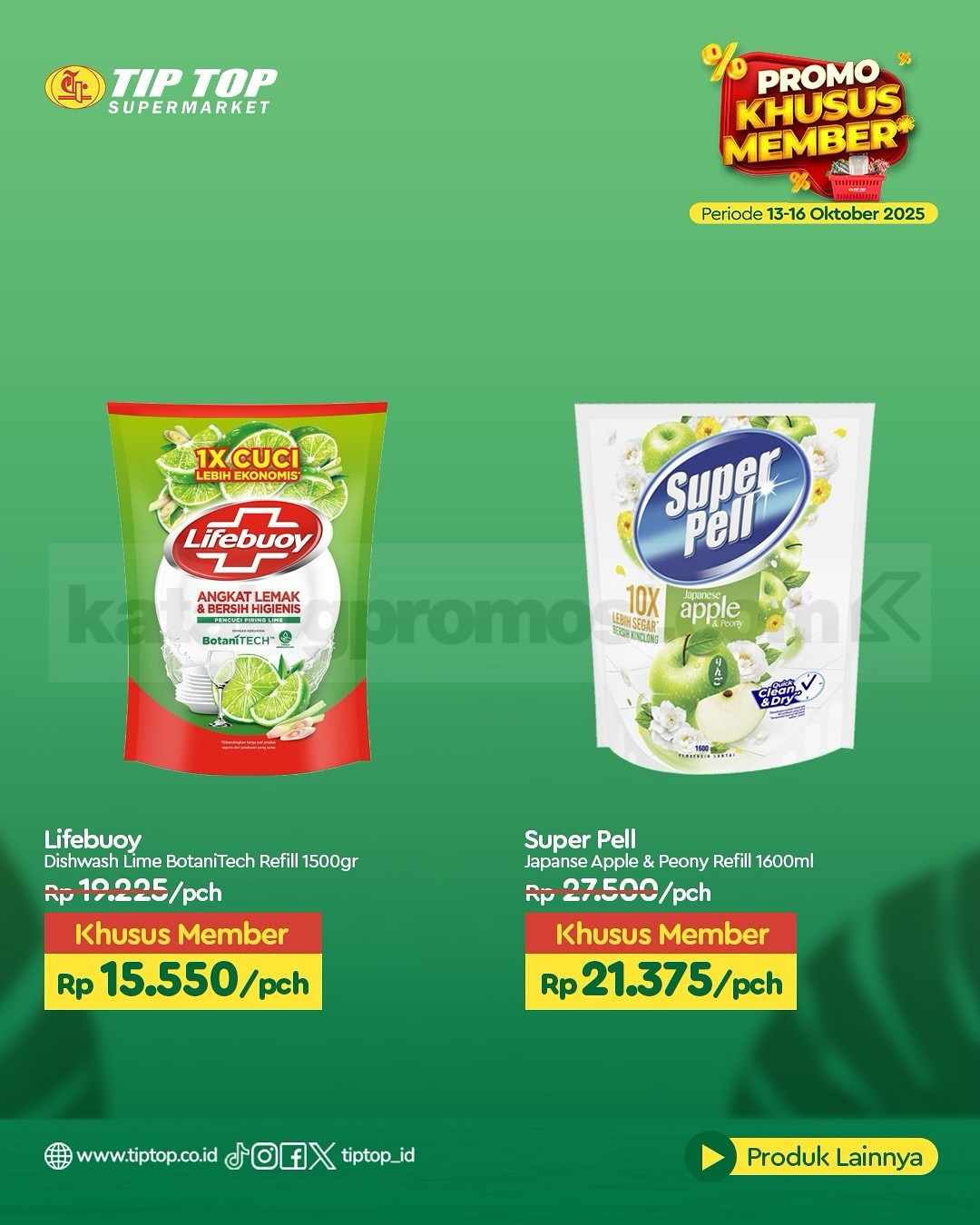 Promo TIP TOP Swalayan Khusus Member Periode 13-16 Oktober 2025