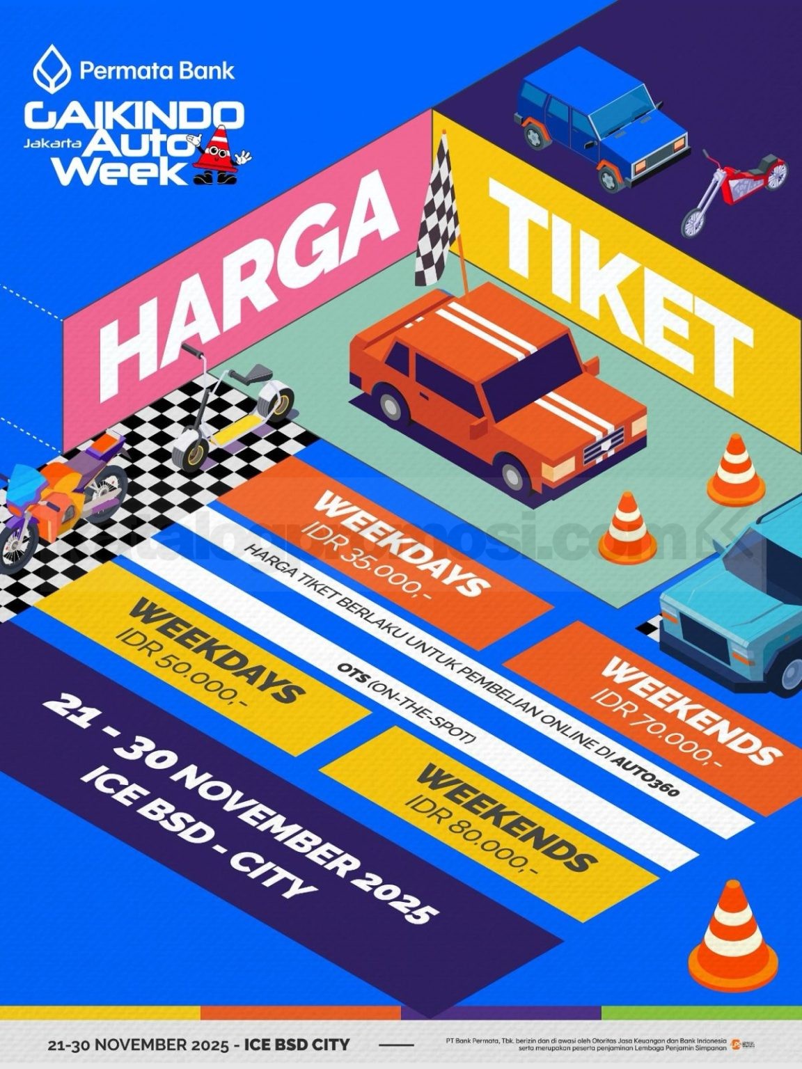 Permata Bank Gaikindo Jakarta Auto Week 2025 di ICE BSD City • SoPasti.Com